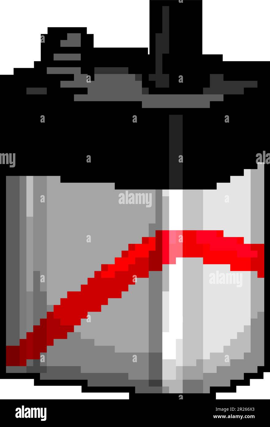 lithium battery energy game pixel art vector illustration Stock Vector ...