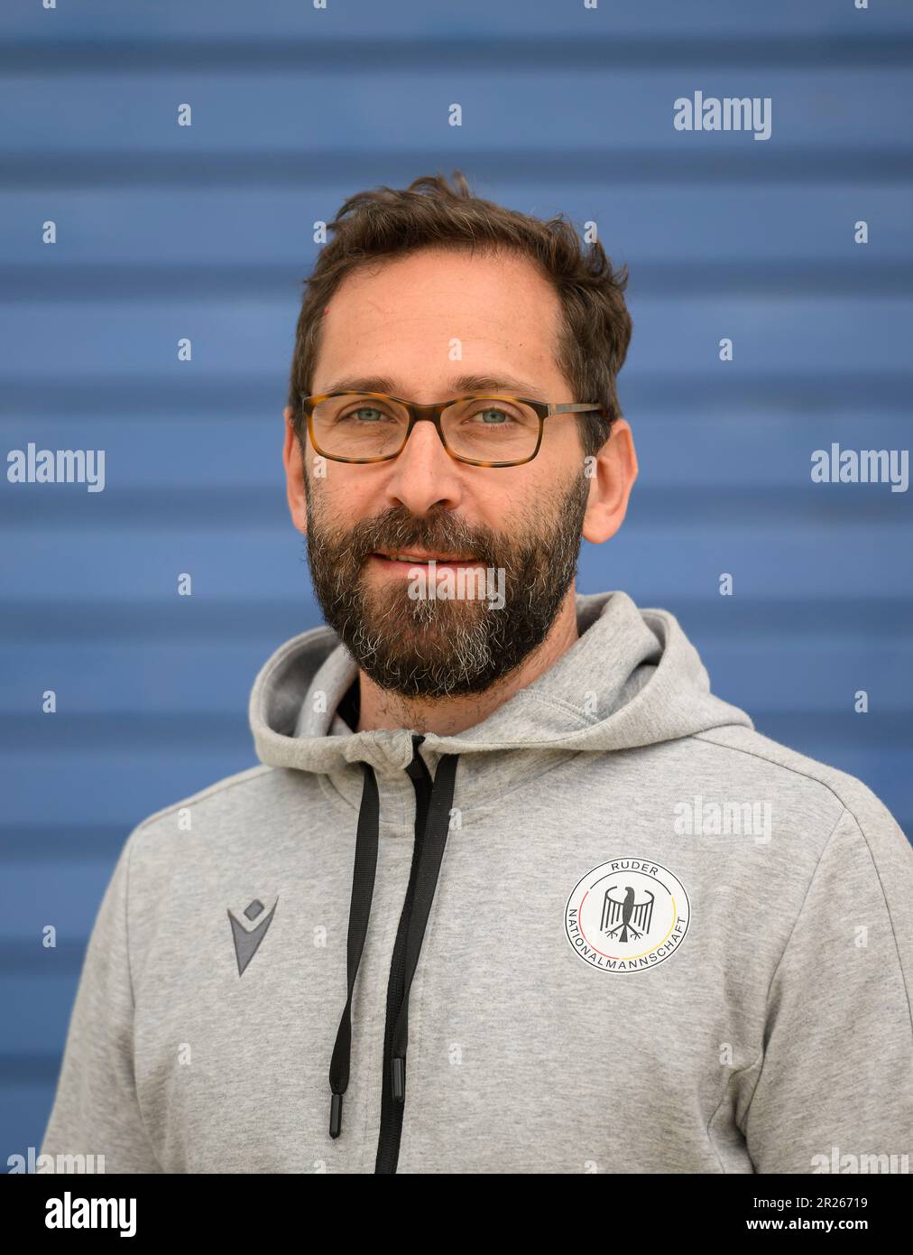 Mario WOLDT (DRV, sports director) rowing, presentation Germany eighth ...