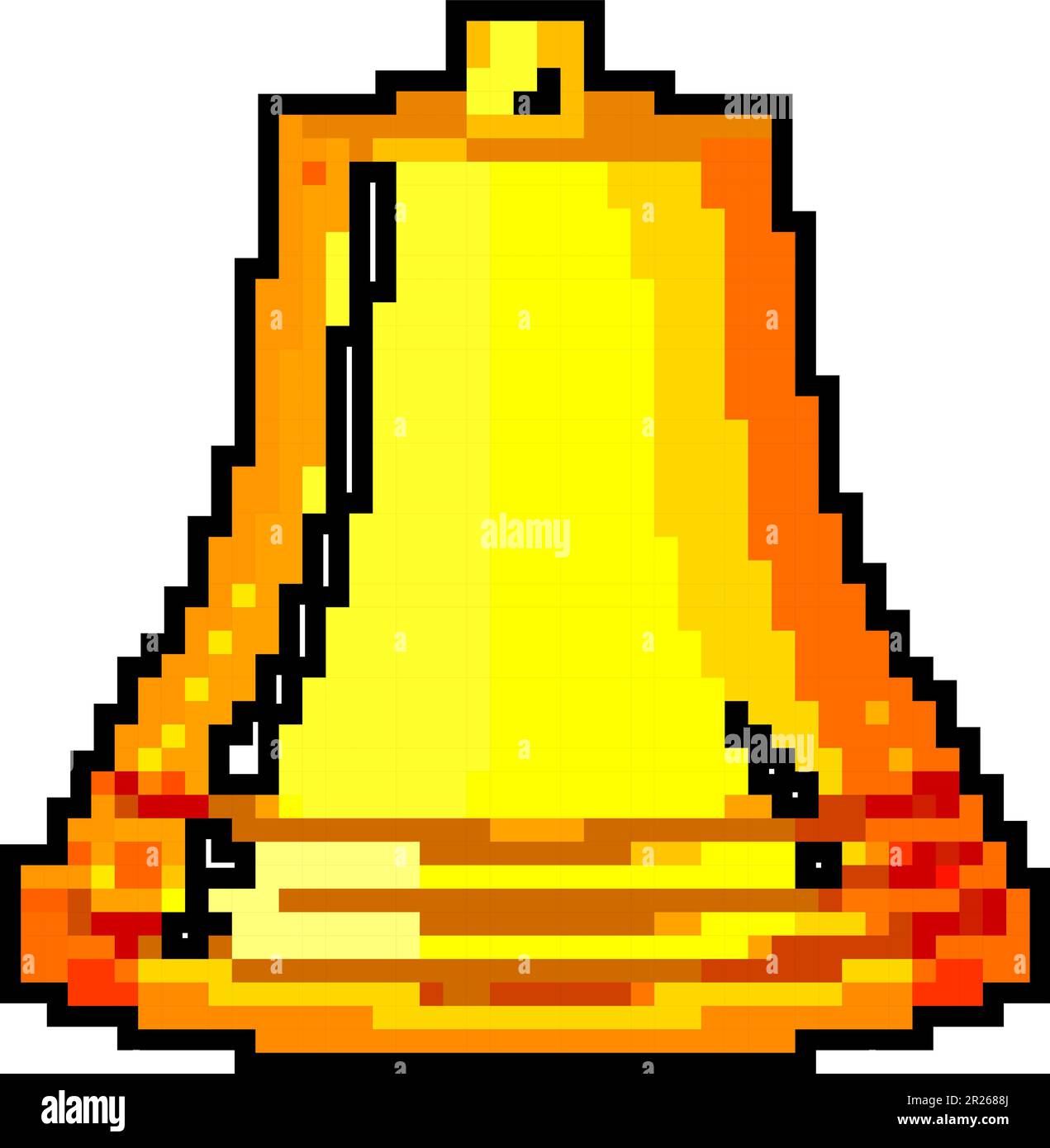 web bell game pixel art vector illustration Stock Vector Image & Art ...