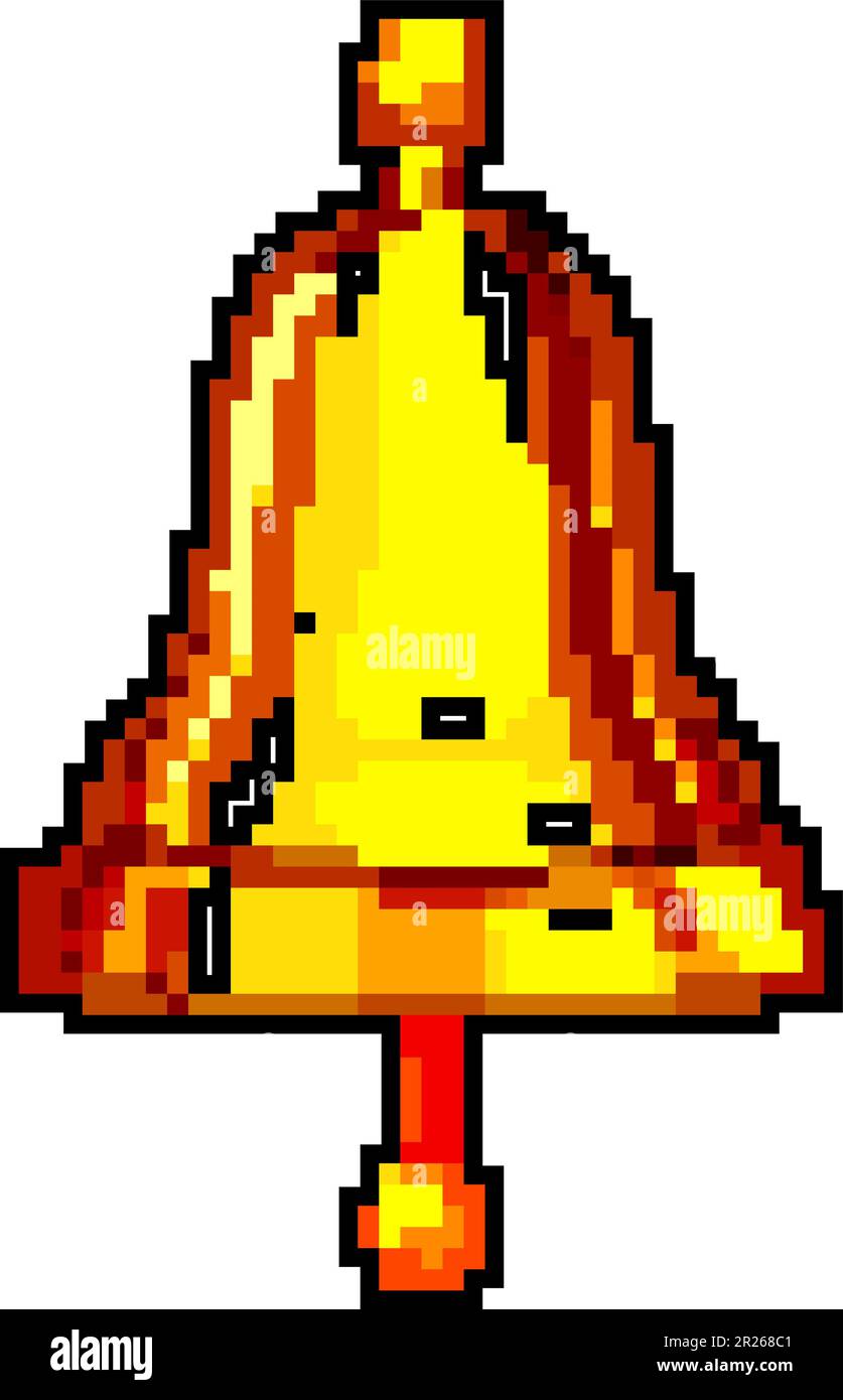 sound bell game pixel art vector illustration Stock Vector Image & Art ...