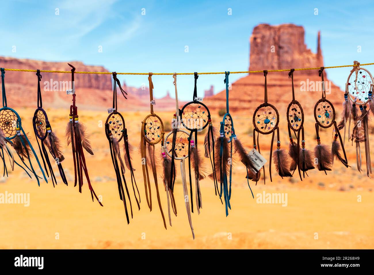 Traditional Navajo hand crafted dream catchers for sale; John Ford's ...