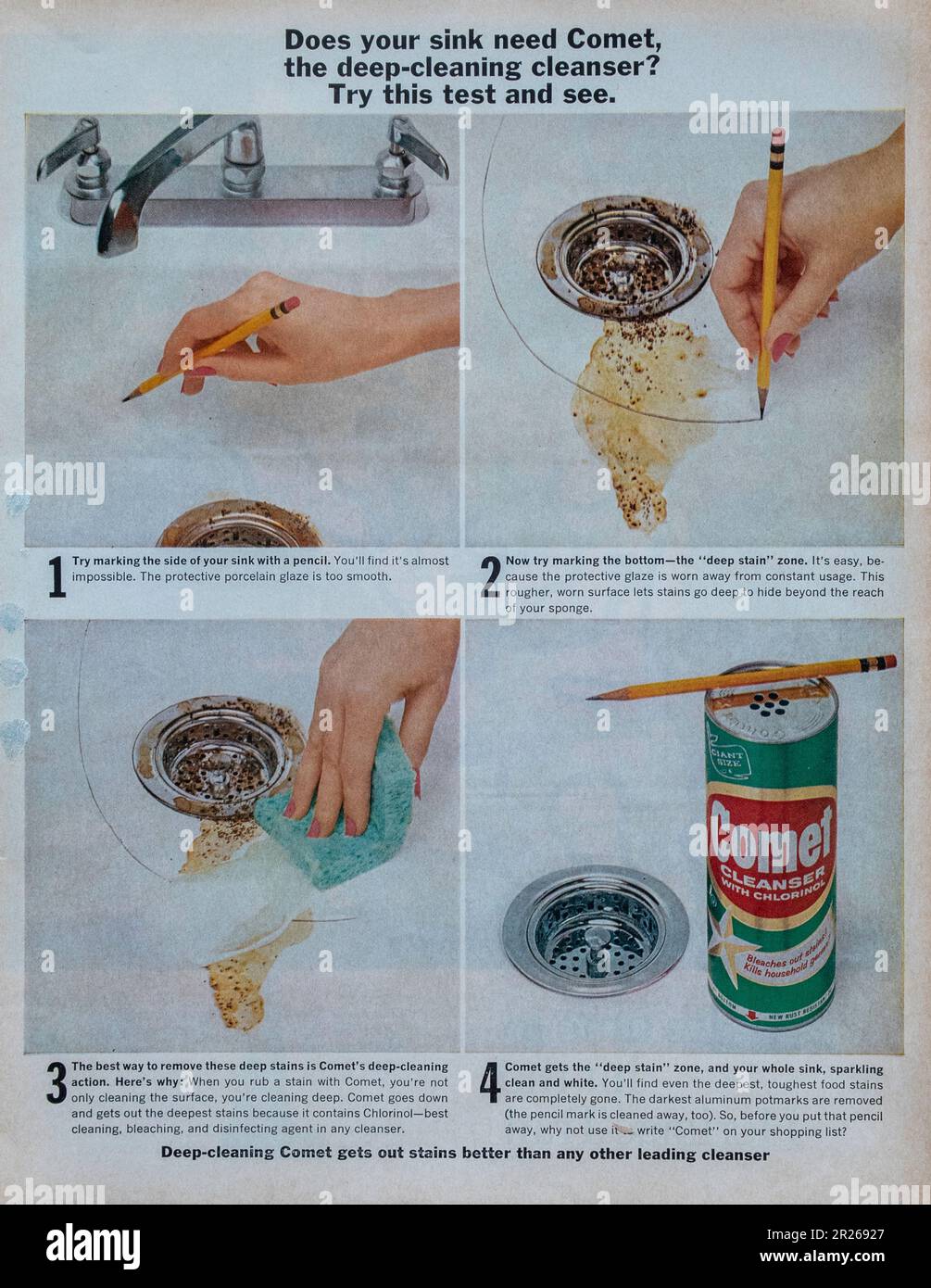 Vintage Comet Cleaner