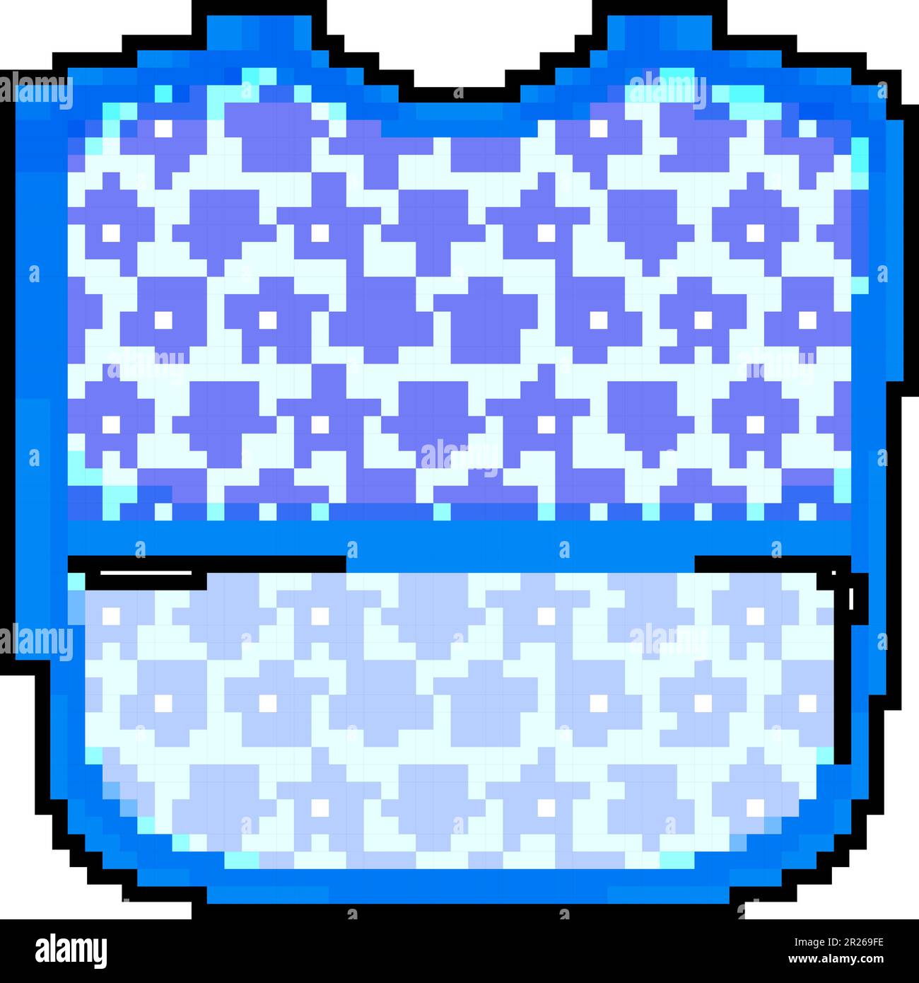 eat bib game pixel art vector illustration Stock Vector Image & Art - Alamy