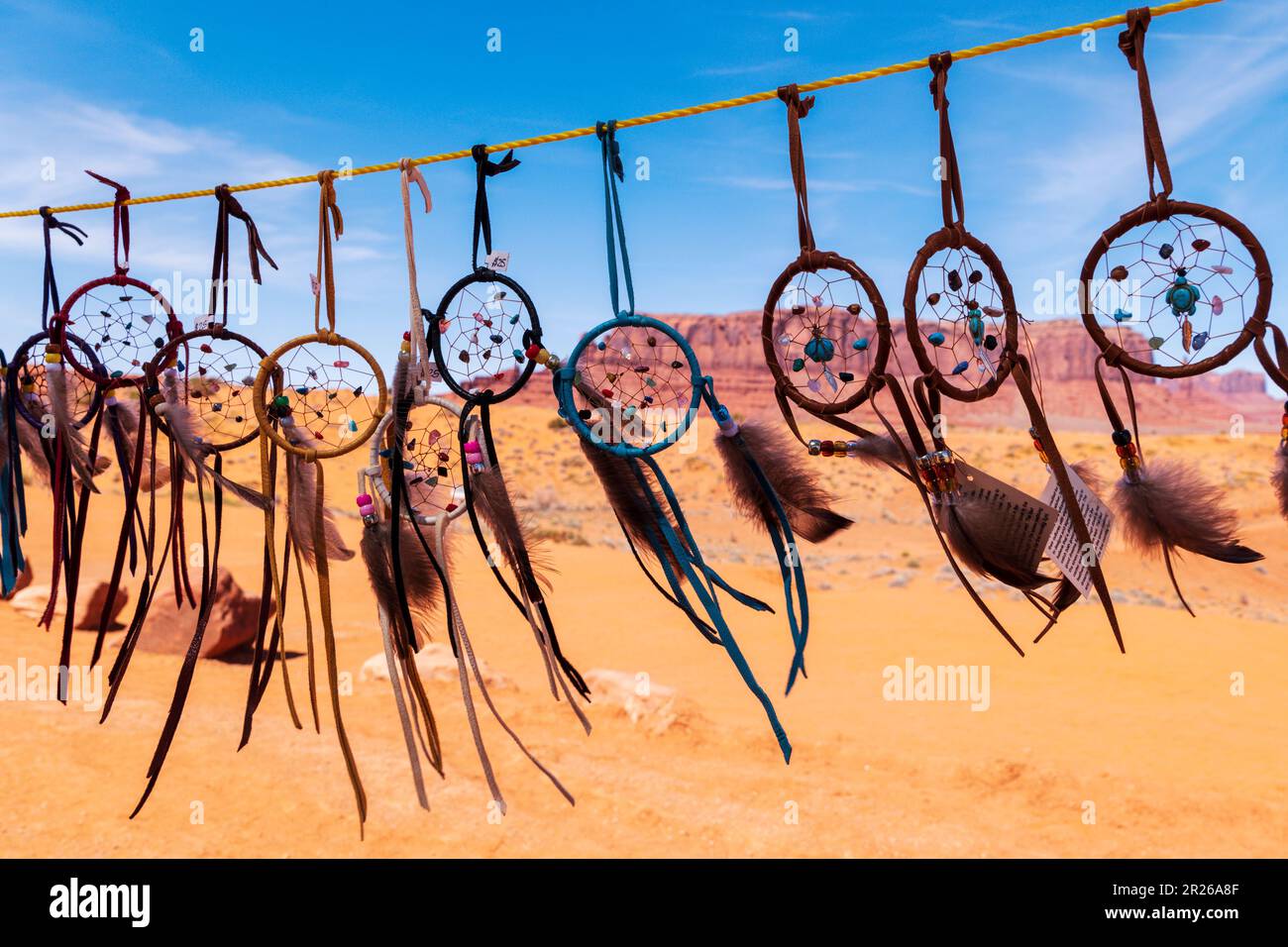 Traditional Navajo hand crafted dream catchers for sale; John Ford's ...
