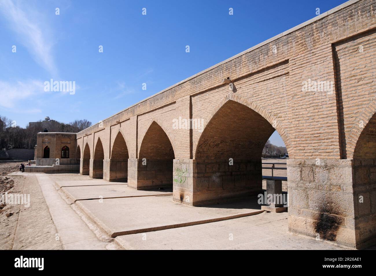 Located in Iran's Isfahan province, Joubi Bridge was built in 1665 ...