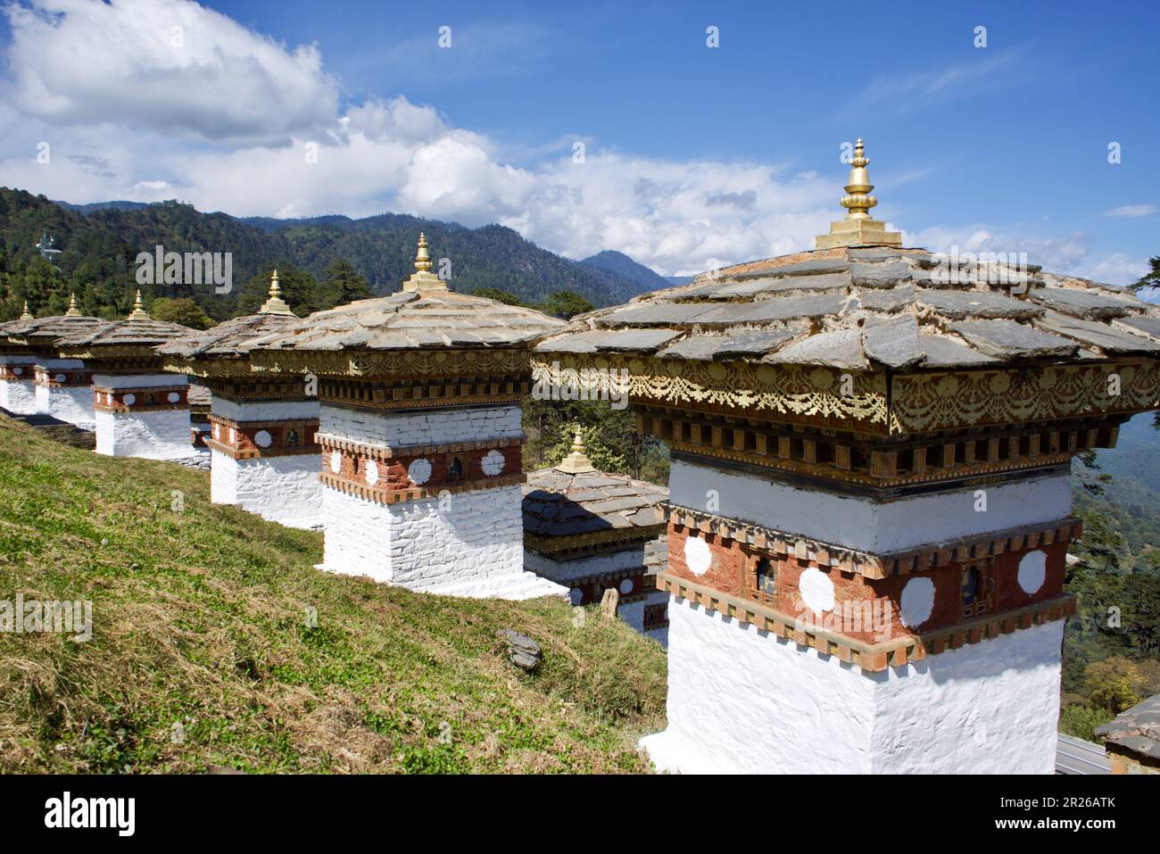 Historical sites in Bhutan Stock Photo - Alamy
