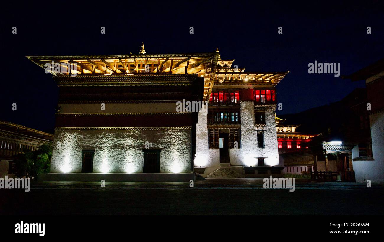 Historical sites in Bhutan Stock Photo - Alamy