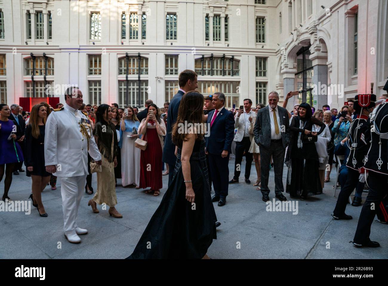 Atmosphere during a party organized by the British Embassy in Spain for ...