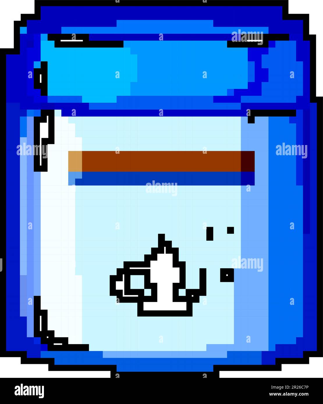 care body cream game pixel art vector illustration Stock Vector Image ...