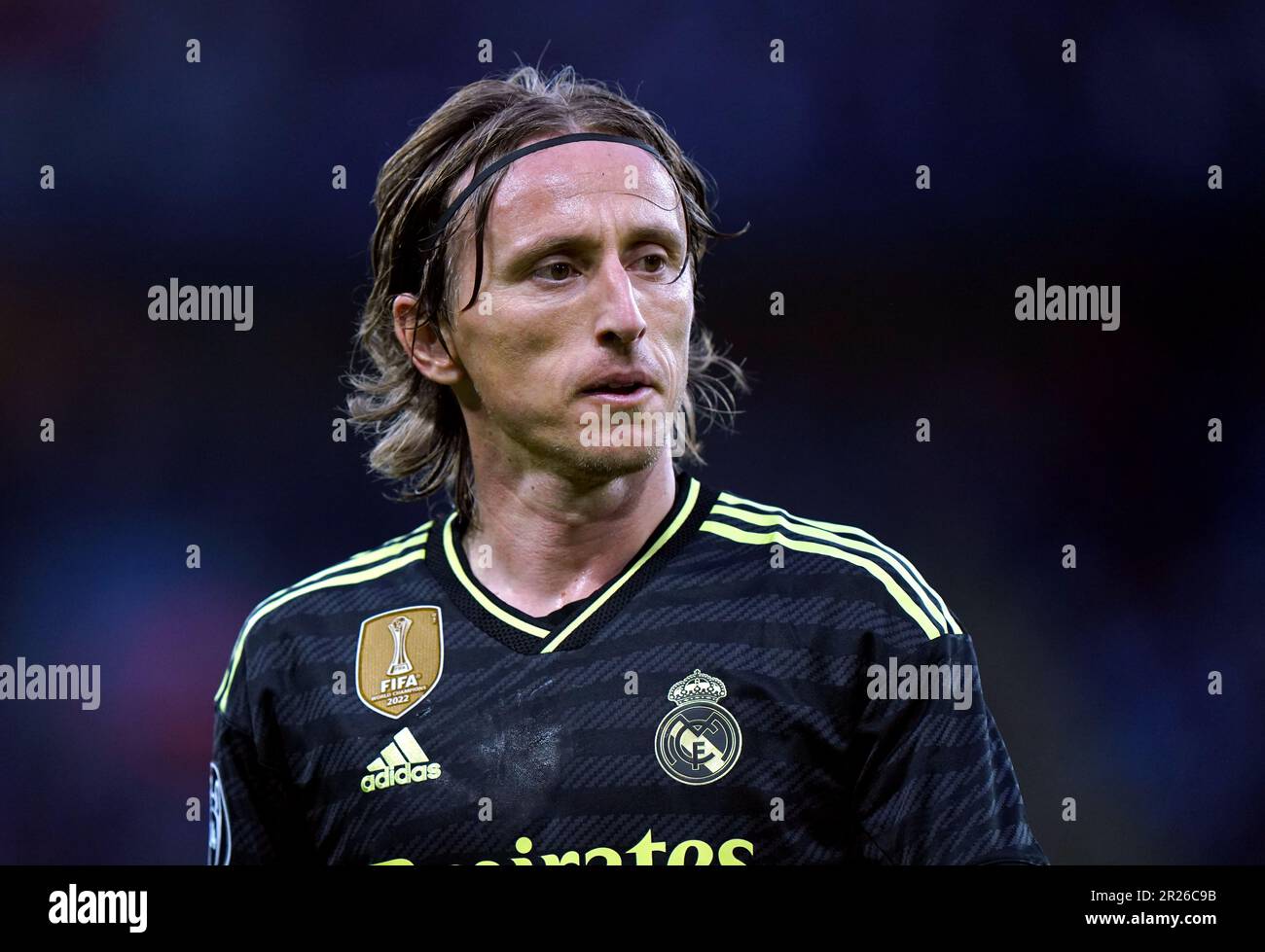 Real Madrid's Luka Modric during the UEFA Champions League semi-final ...