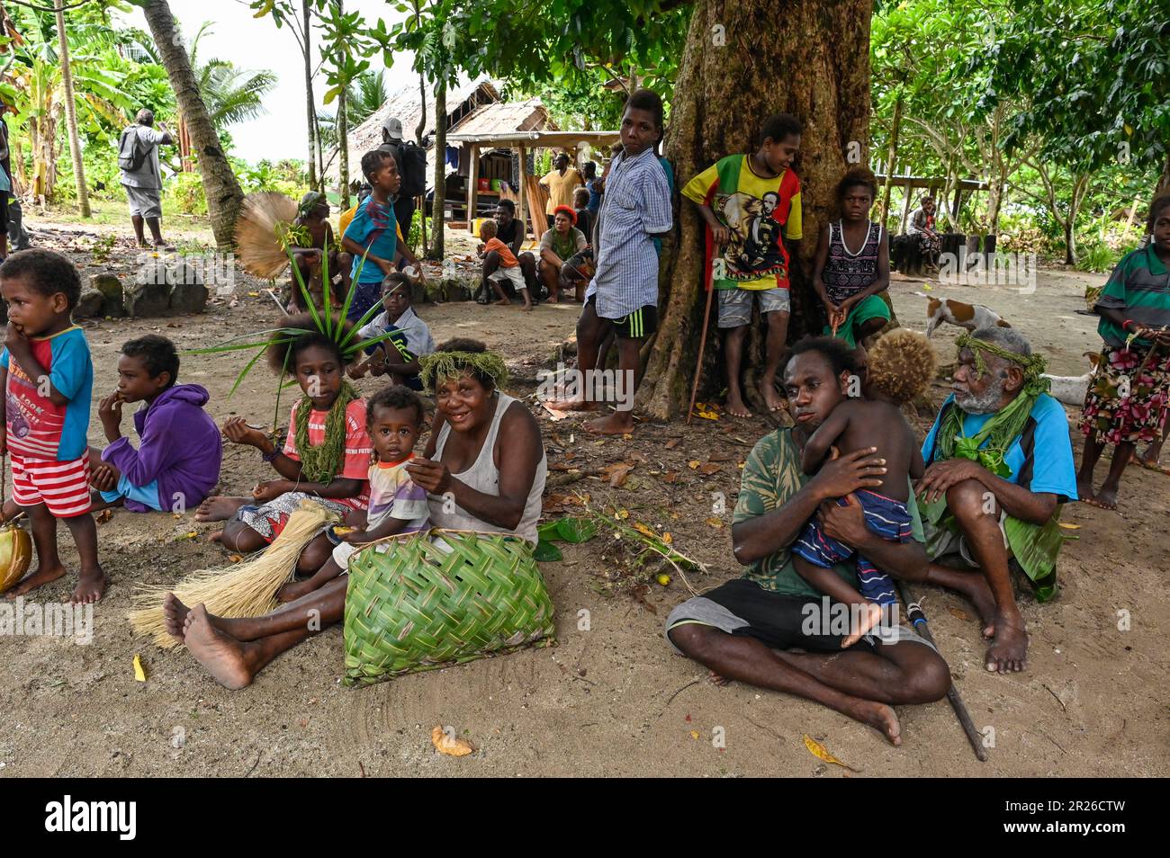 Daily life in the Solomon Islands Stock Photo - Alamy
