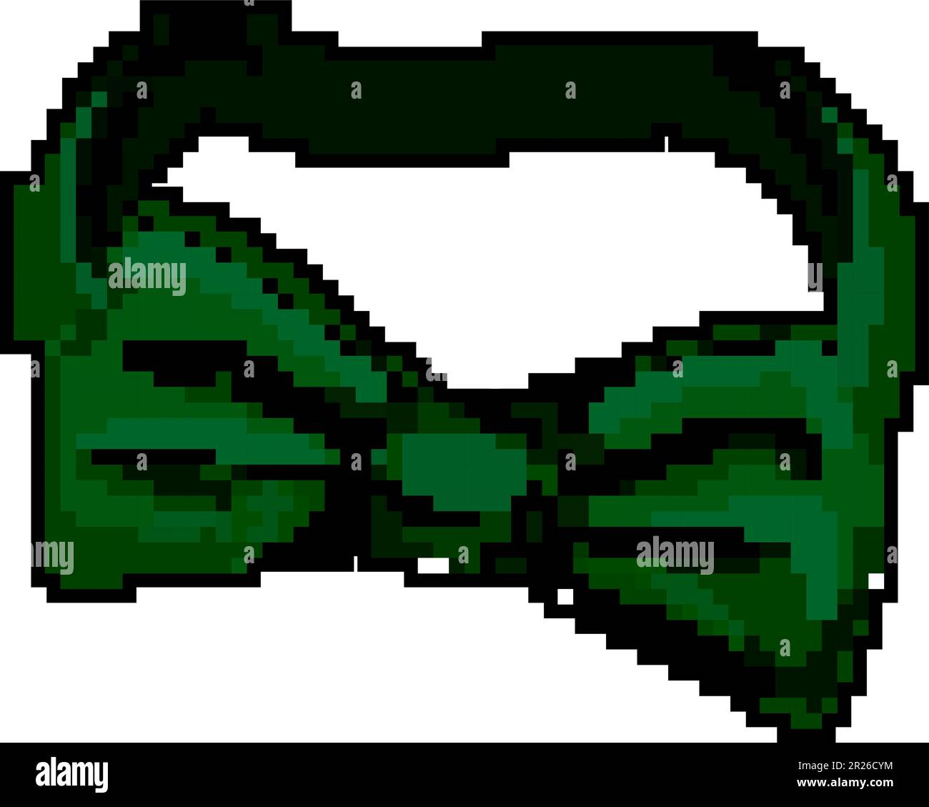 men bow tie game pixel art vector illustration Stock Vector Image & Art ...