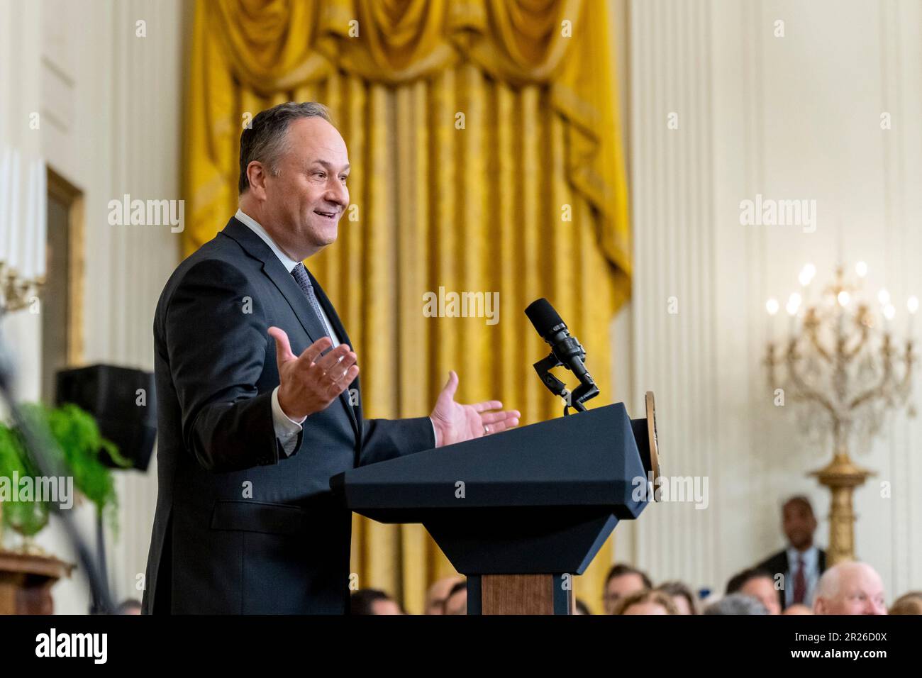 Douglas emhoff antisemitism hi-res stock photography and images - Alamy