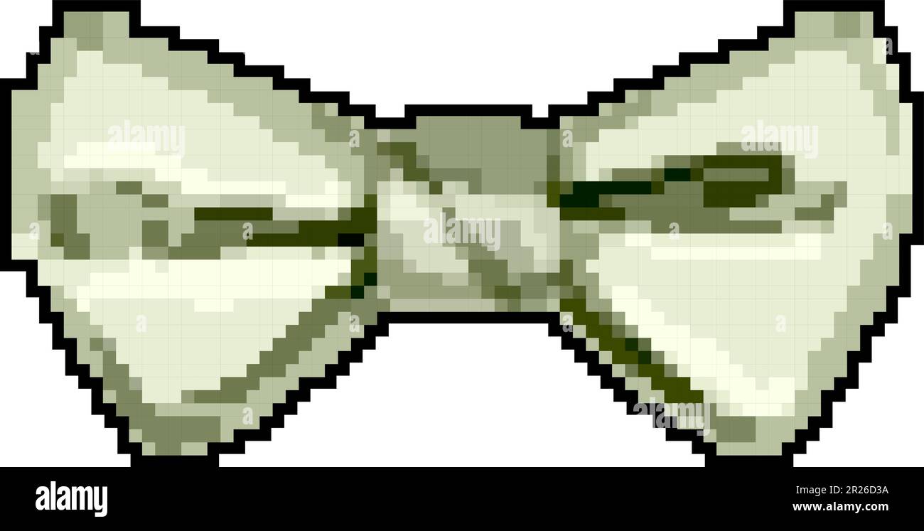 Waiter red bow tie white Stock Vector Images - Alamy