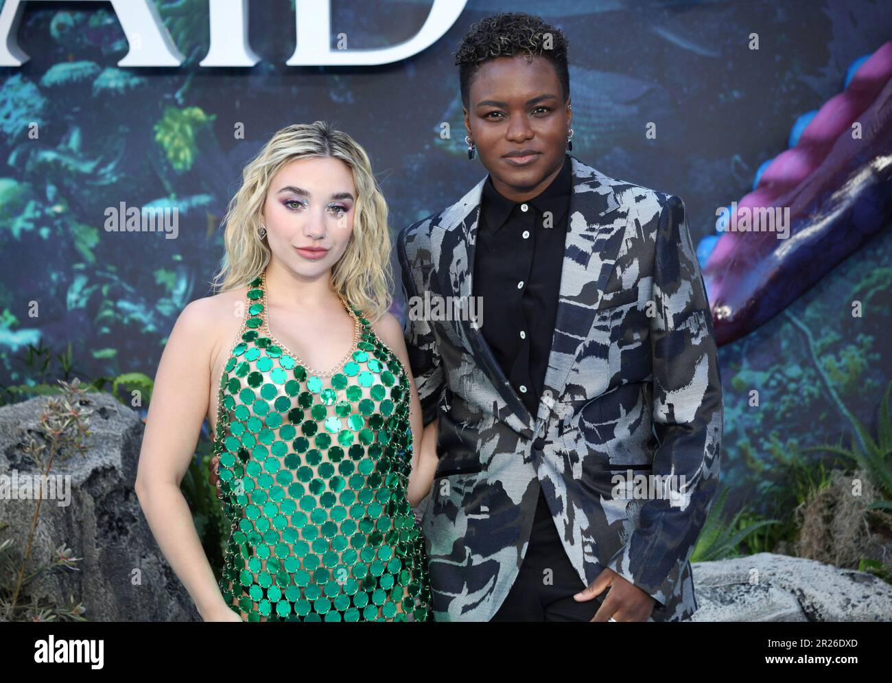 London, UK. Ella Baig and Nicola Adams at The Little Mermaid UK ...