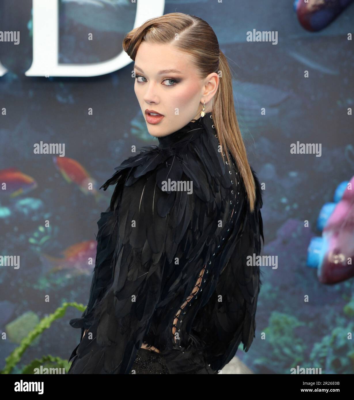 London, UK. Jessica Alexander at The Little Mermaid UK Premiere. Odeon ...