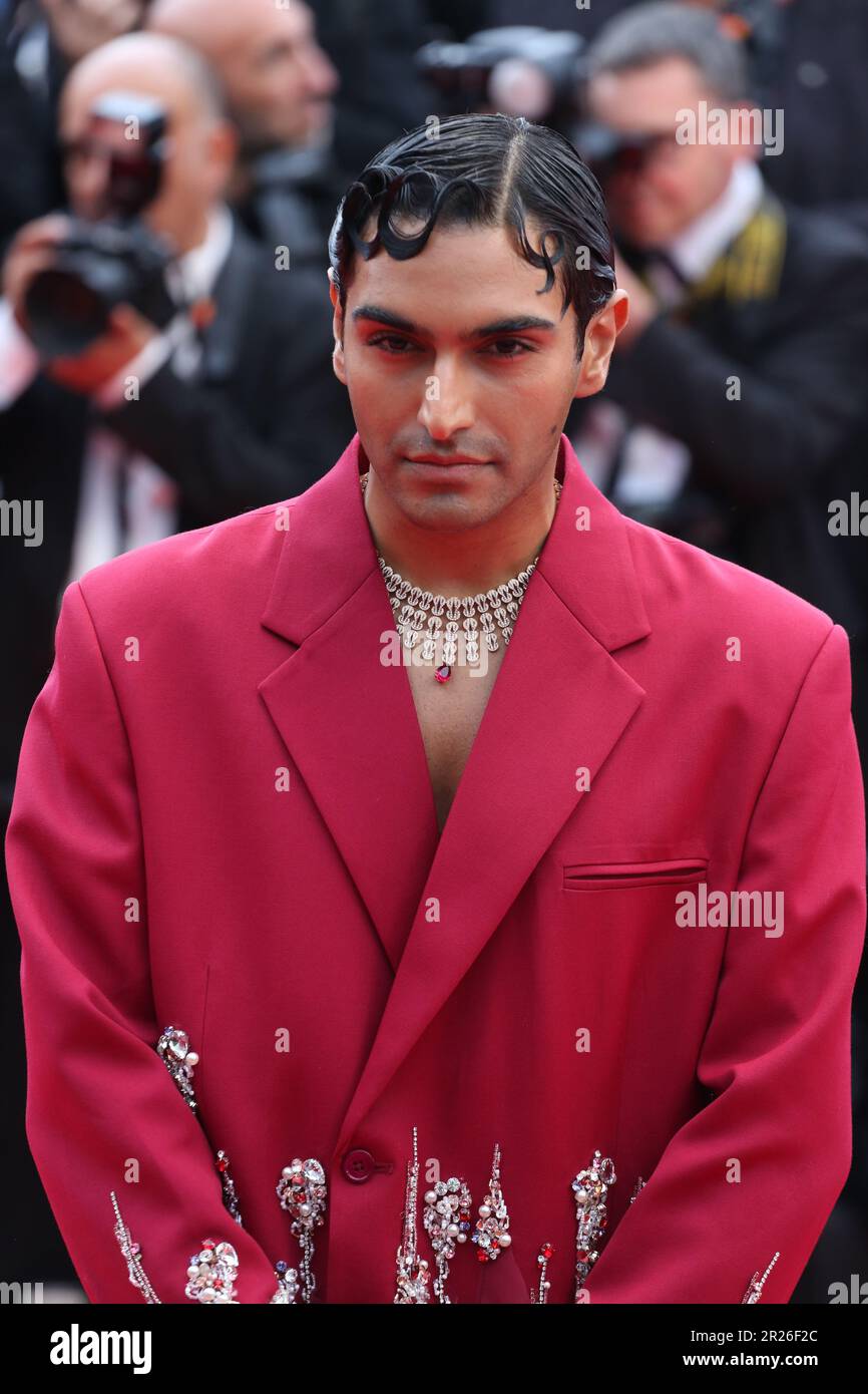 Cannes, France, 17th May, 2023. Rahi Chadda arriving on the red carpet ...