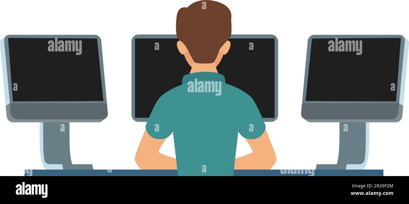 Monitoring program Stock Vector Images - Alamy