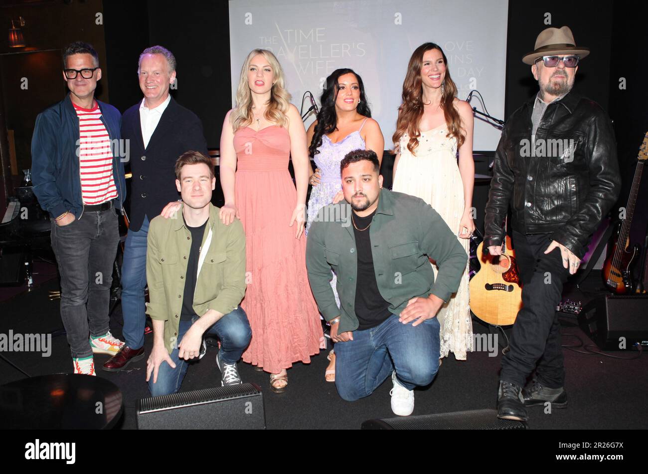 London, UK. Back row: Bill Buckhurst (director), Colin Ingram (producer ...