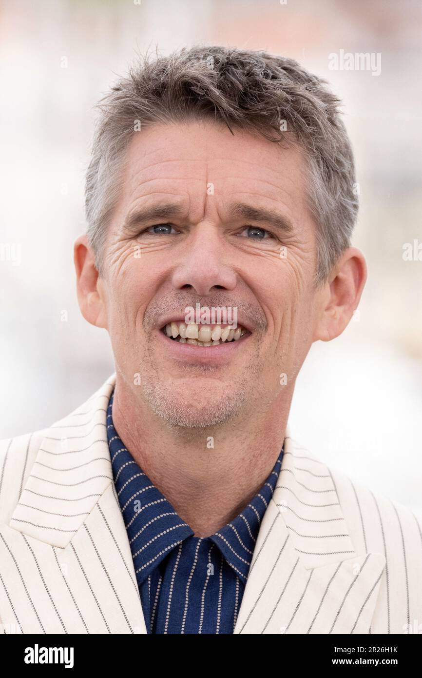 Cannes, France. 17th May, 2023. Ethan Hawke attends the Strange Way of ...