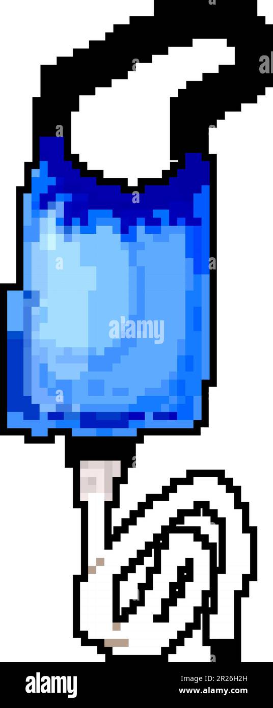 camping water filter game pixel art vector illustration Stock Vector ...
