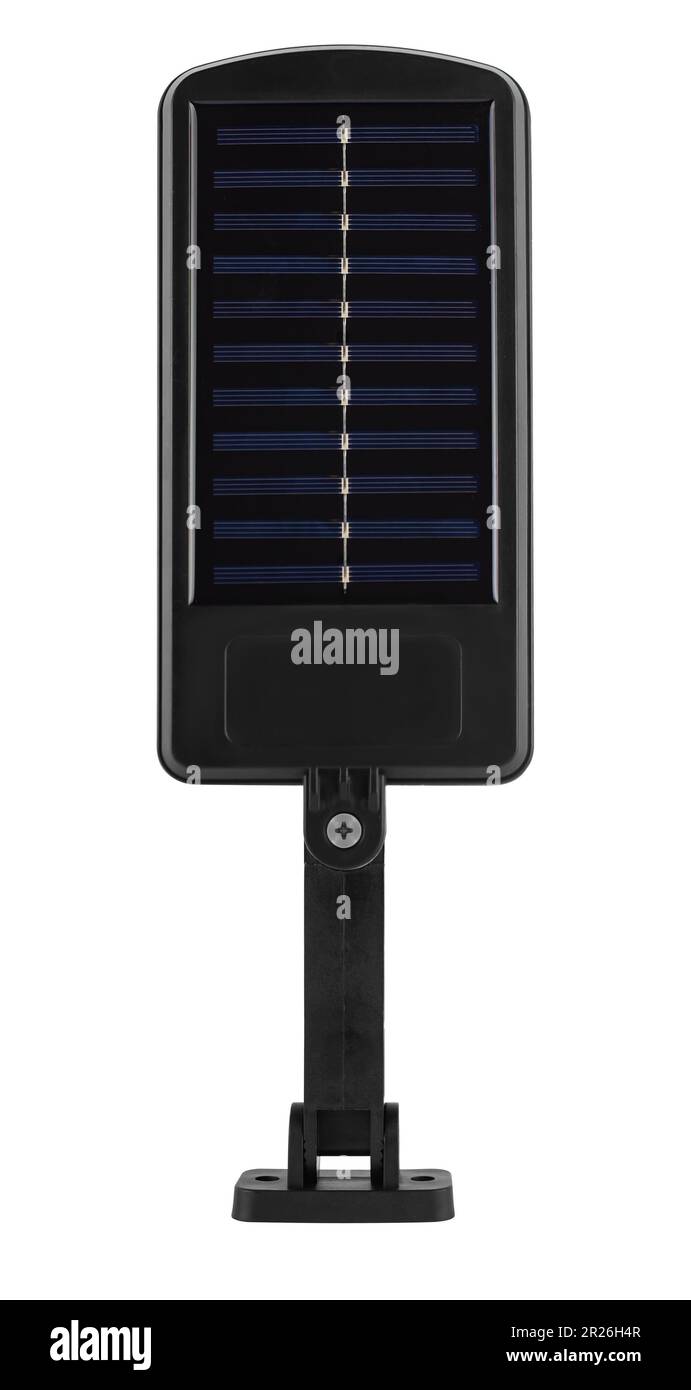 portable solar panel, on a white background in insulation Stock Photo ...