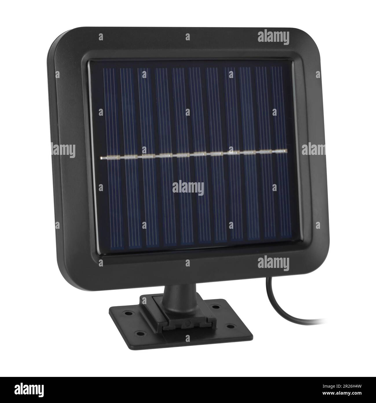 portable solar panel, on a white background in insulation Stock Photo ...