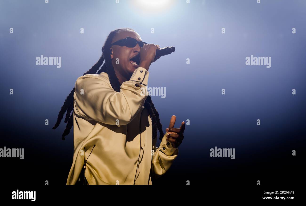 AMSTERDAM - 17/05/2023, Rapper Jonna Fraser during his Blessed For Life ...