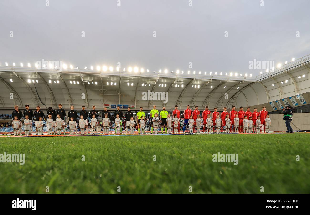 Budapest, Hungary. May 17, 2023, UEFA European Under-17 Championship ...