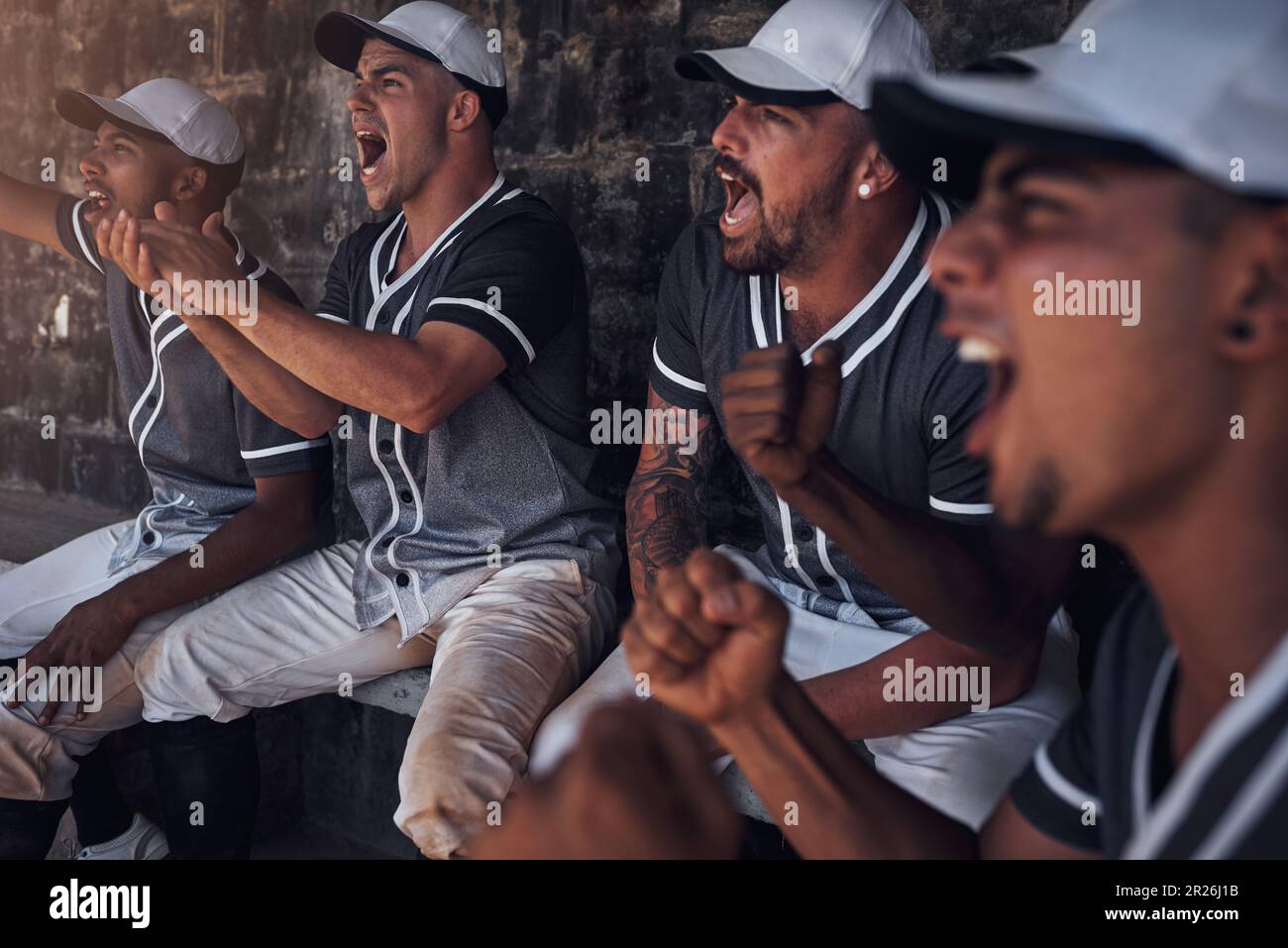 Young people screaming watching hi-res stock photography and images - Alamy