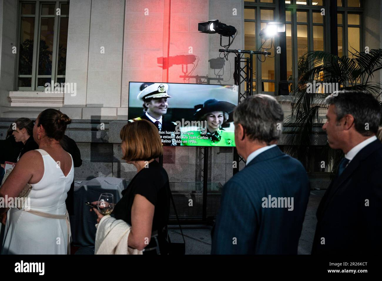 Atmosphere during a party organized by the British Embassy in Spain for ...