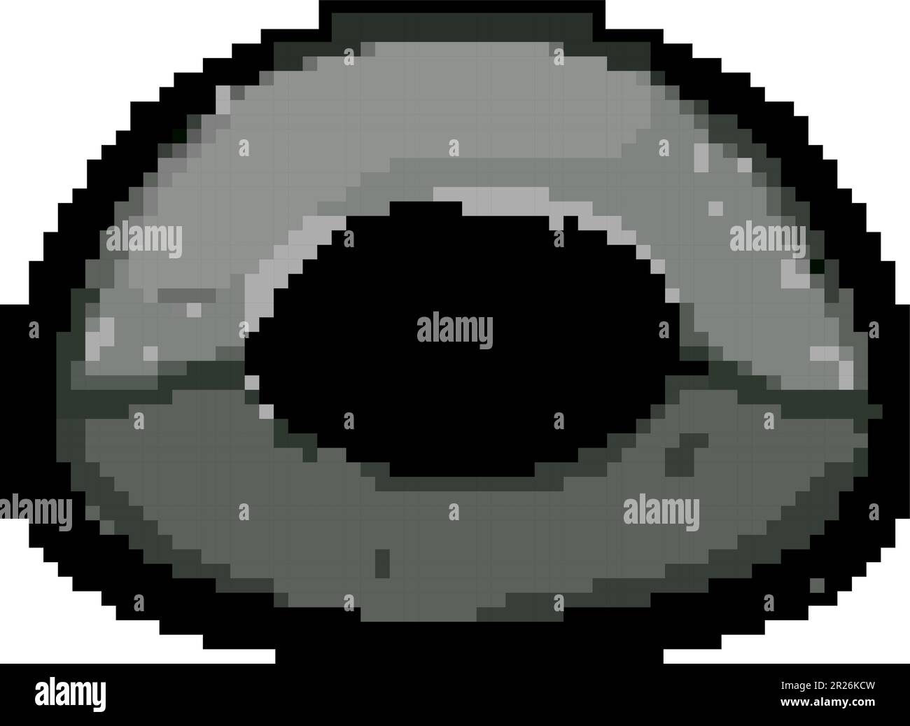 cute cat tree game pixel art vector illustration Stock Vector Image ...