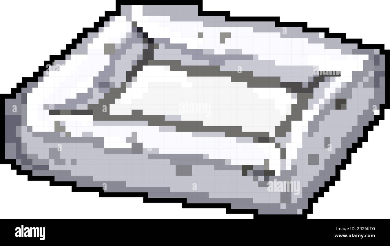 Iron Ingot Pixel Art