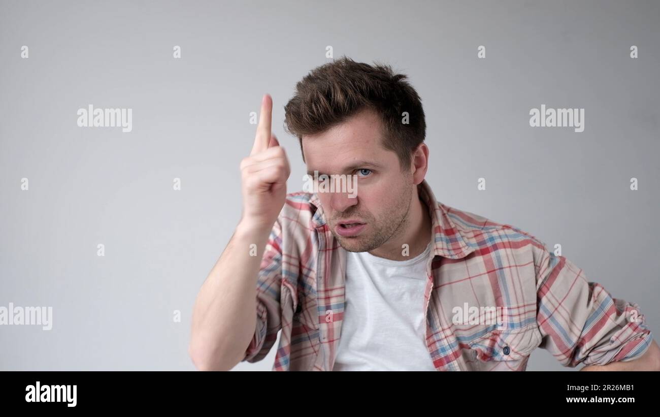 Stare angrily hi-res stock photography and images - Alamy