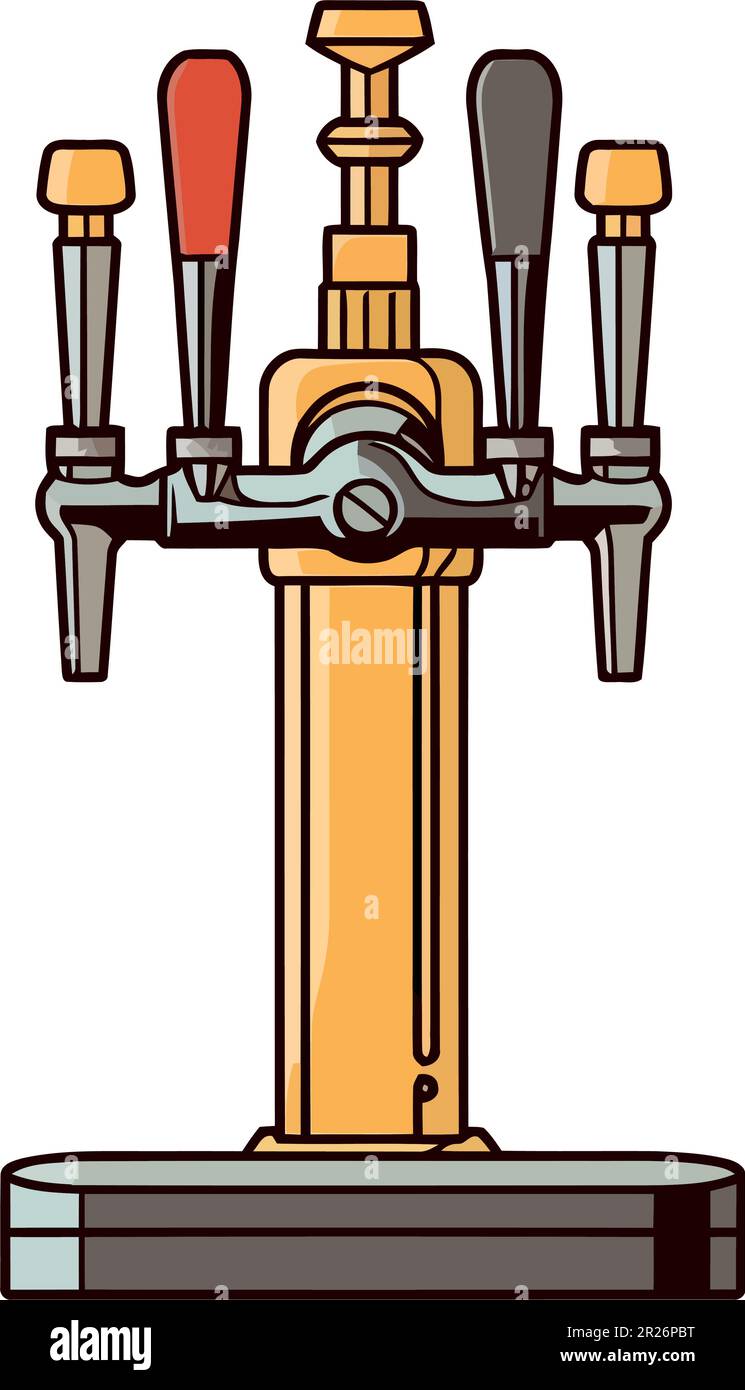 Beer Tap Handles Clipart