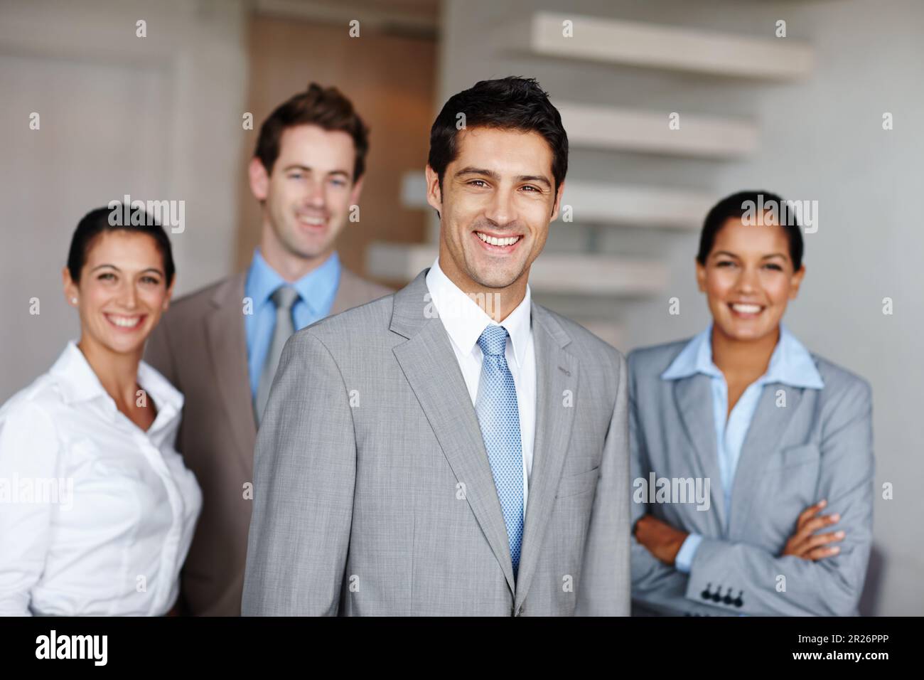 Their attitude enforces their work ethic. A confident business manager ...