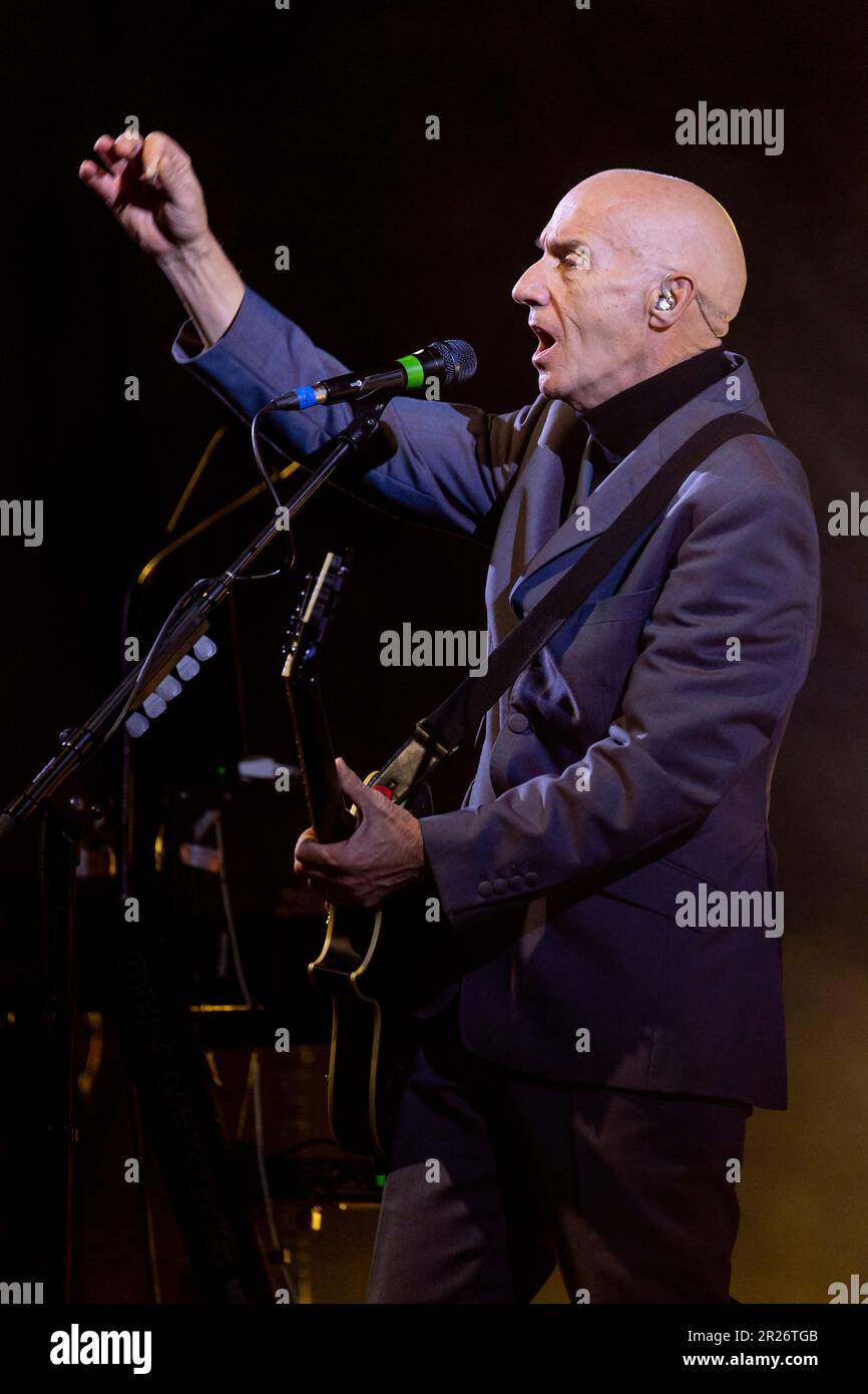 Edinburgh, UK. 17th May, 2023. Midge Ure & Band Electronica perform ...