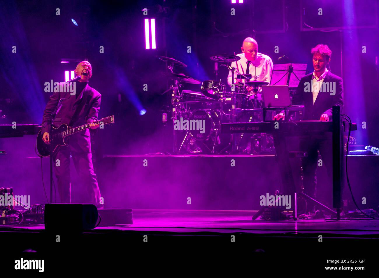 Edinburgh, UK. 17th May, 2023. Midge Ure & Band Electronica perform ...