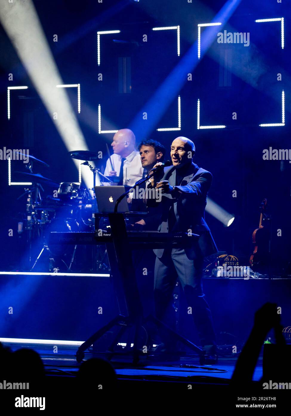 Edinburgh, UK. 17th May, 2023. Midge Ure & Band Electronica perform ...