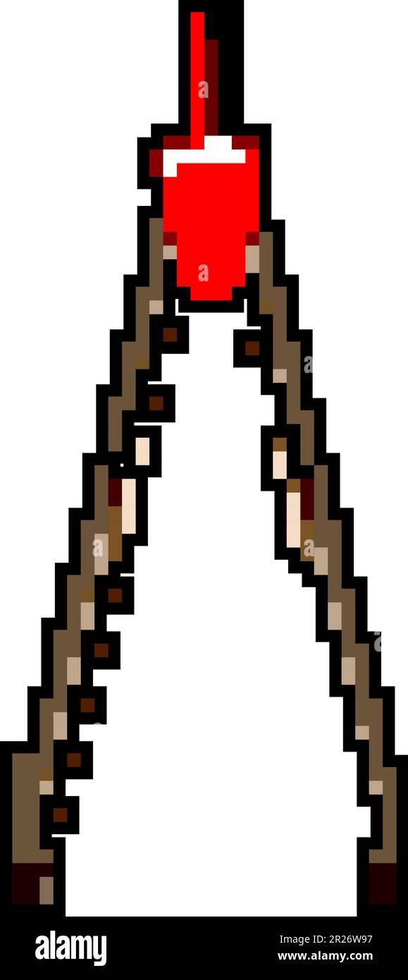 Minecraft Bow Pixel Art