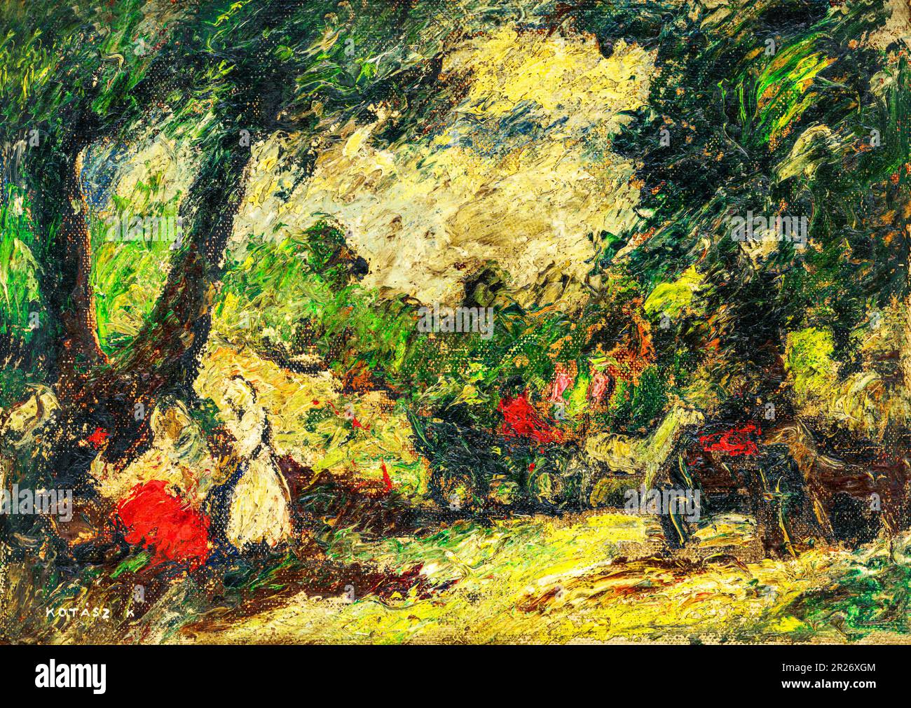 Scene at a park hi-res stock photography and images - Alamy