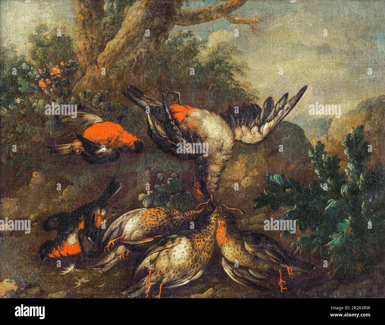Dead flowers still life painting hi-res stock photography and images ...