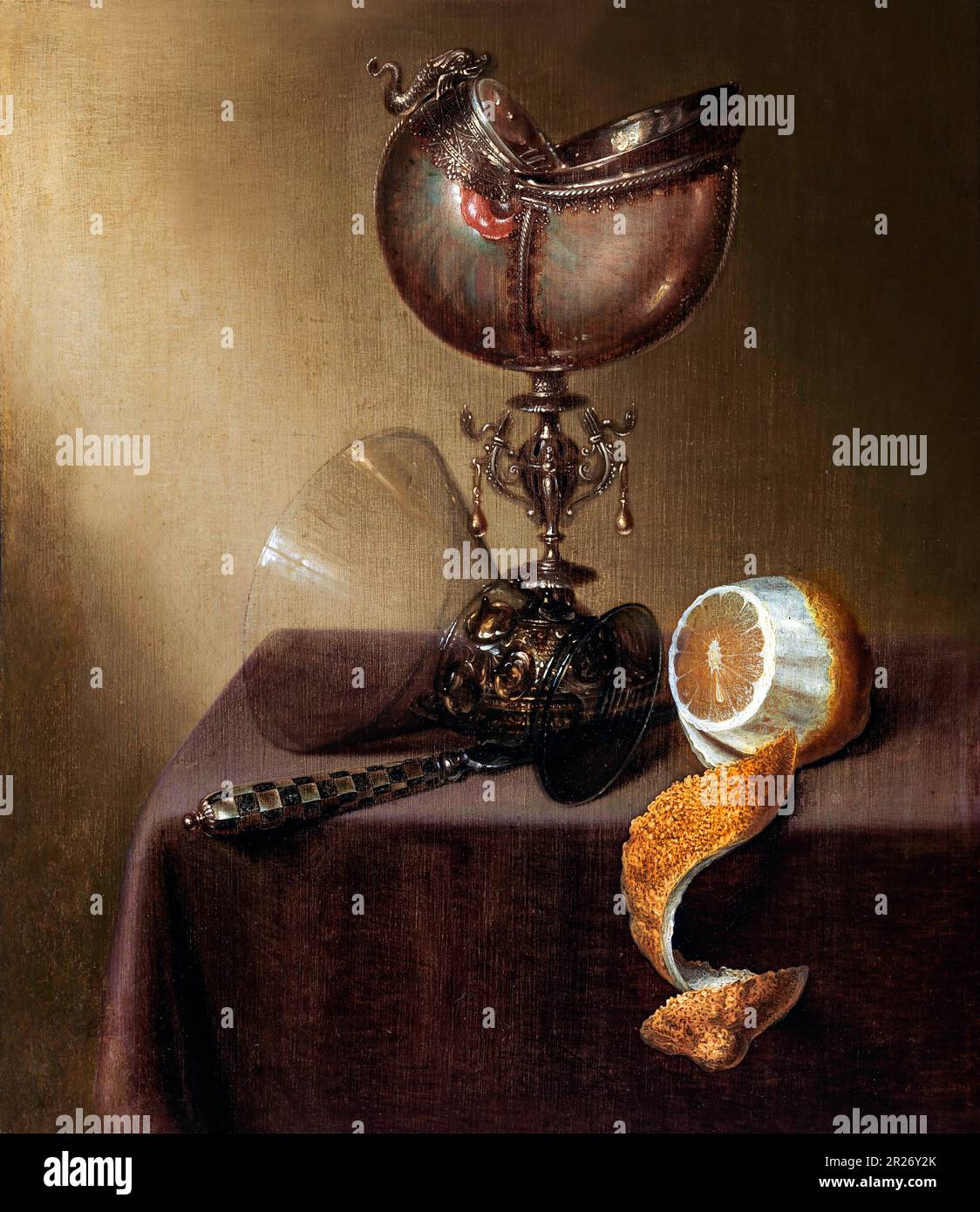Still life wine bottle painting hi-res stock photography and images - Alamy