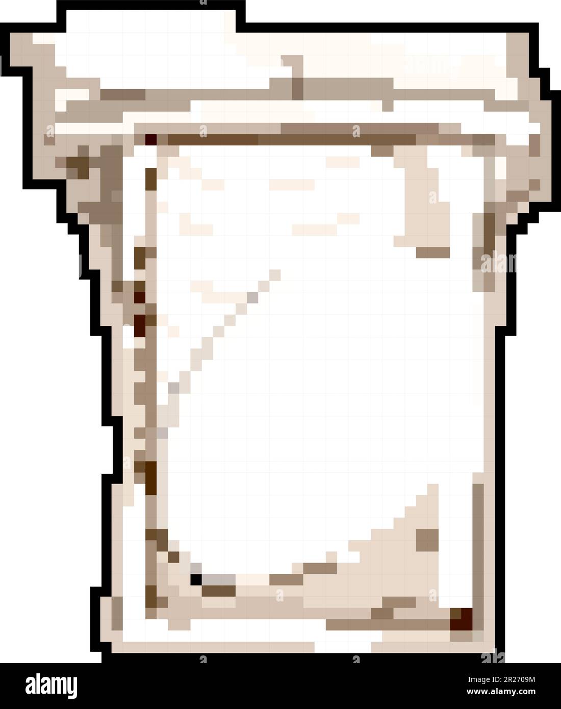 facial cotton pad game pixel art vector illustration Stock Vector Image ...