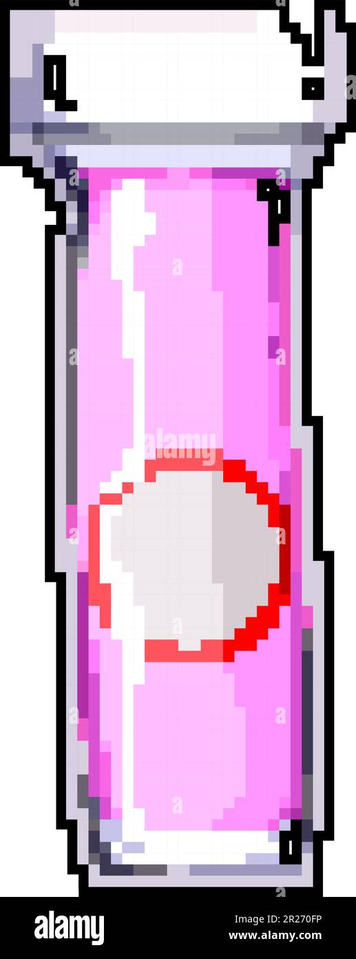 soft cotton pad game pixel art vector illustration Stock Vector Image ...