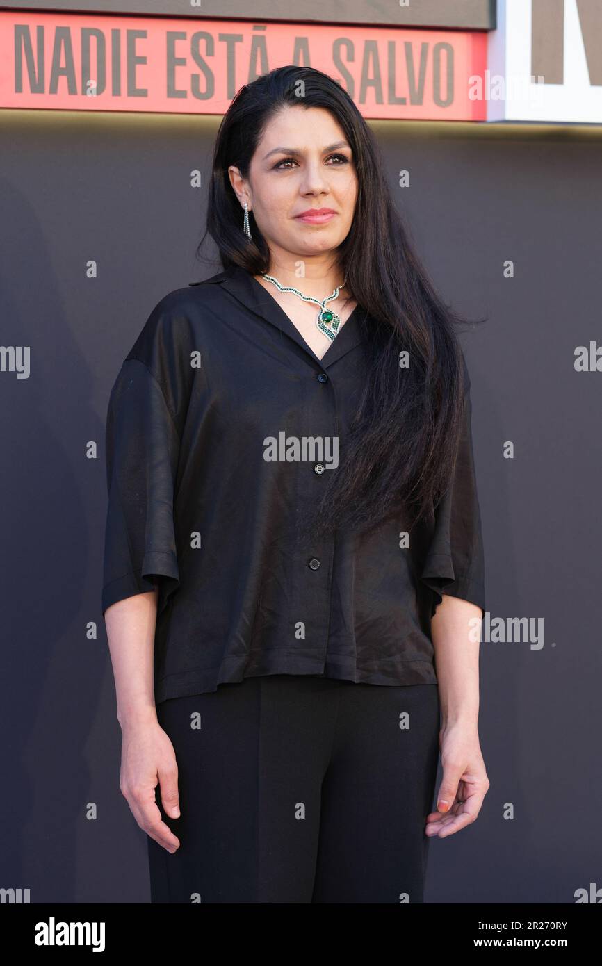 Madrid, Spain. 17th May, 2023. Shabnam Rahimi attends the "La Unidad ...