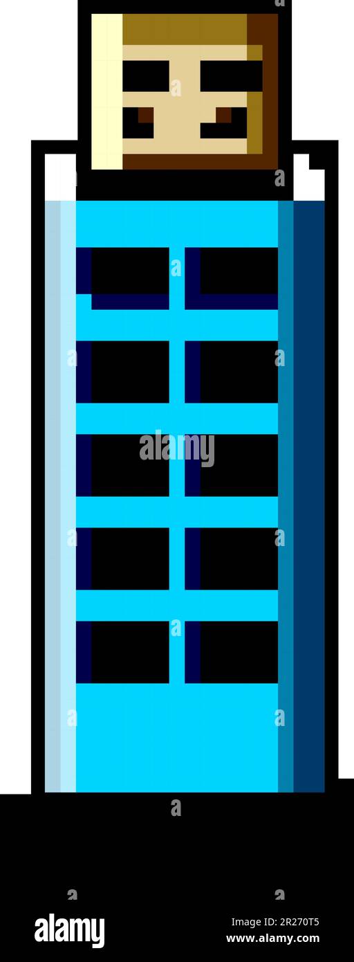 coin crypto wallet game pixel art vector illustration Stock Vector ...