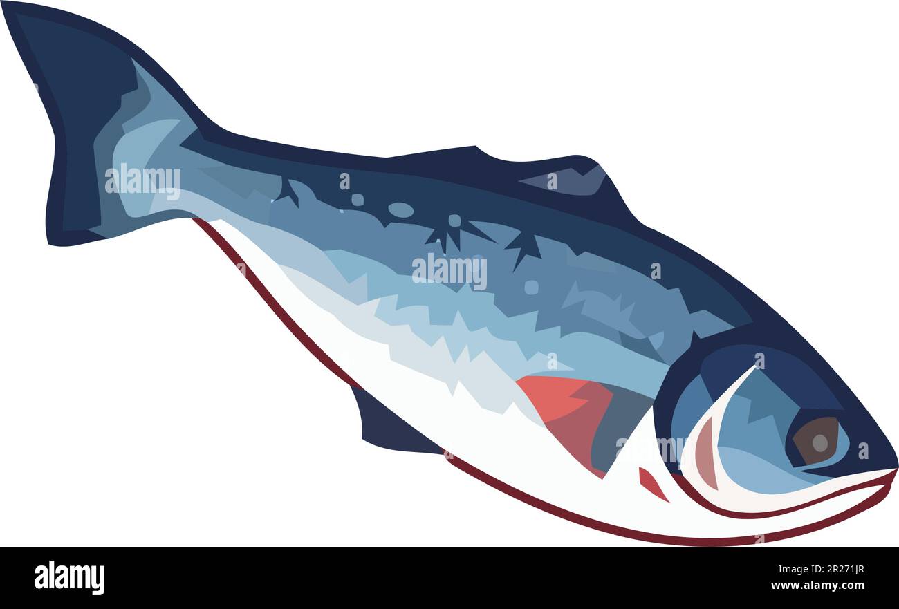 Underwater tuna design over white Stock Vector Image & Art - Alamy