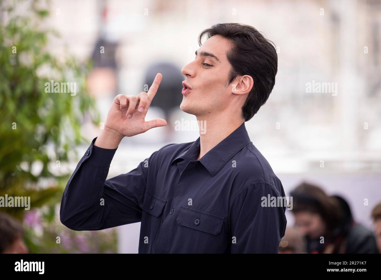 George Steane poses for photographers at the photo call for the film ...