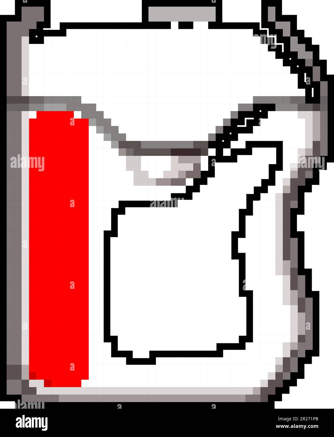 clean dental floss game pixel art vector illustration Stock Vector ...